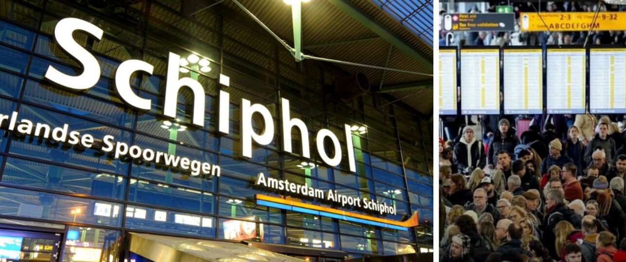 Oplichters maken misbruik van winterchaos op Schiphol