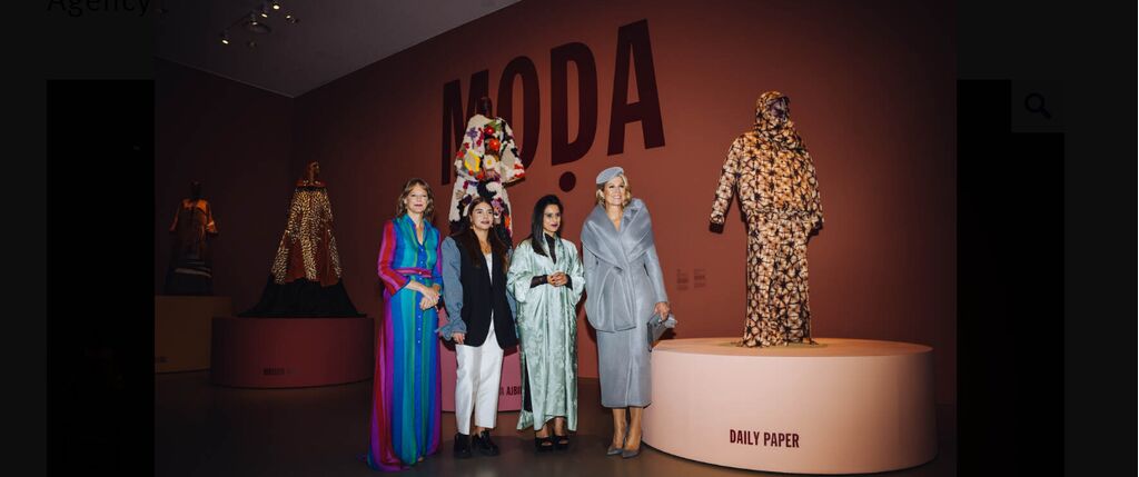 Máxima maakt geniale modekeuze bij Opening van MoDA
