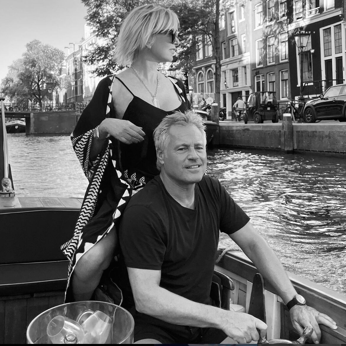 Na moeilijke tijd straalt Monique des Bouvrie weer door liefde Onno