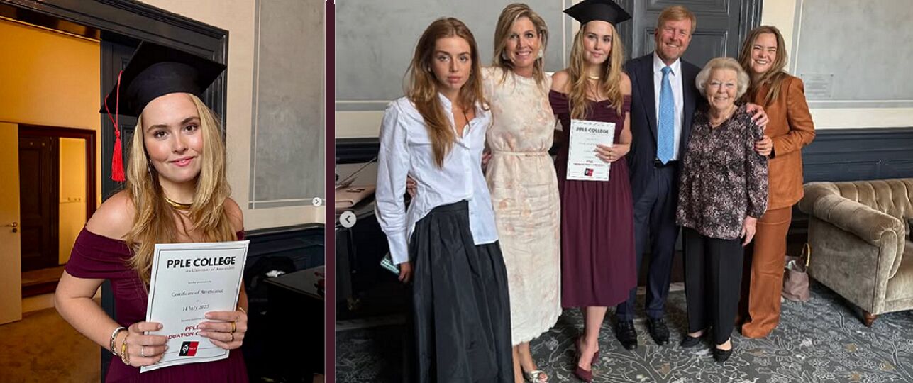 Einde bachelor prinses Amalia: familie viert het in Concertgebouw