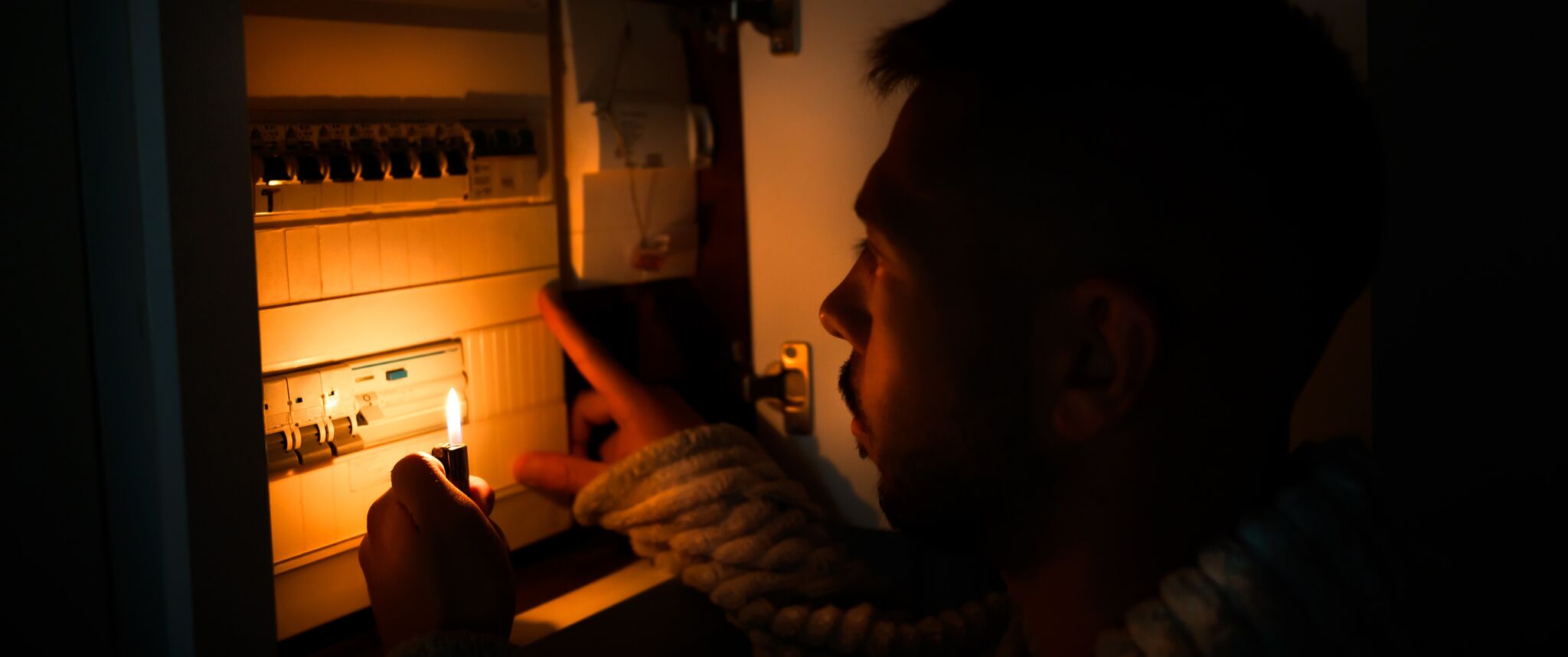 Stroomuitval, we moeten wennen aan paar minuten zonder stroom